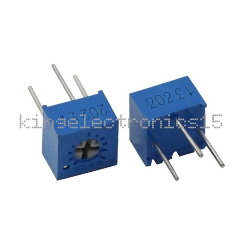 10PCS 3362P-202 3362 P 2K ohm High Precision Variable Resistor ...