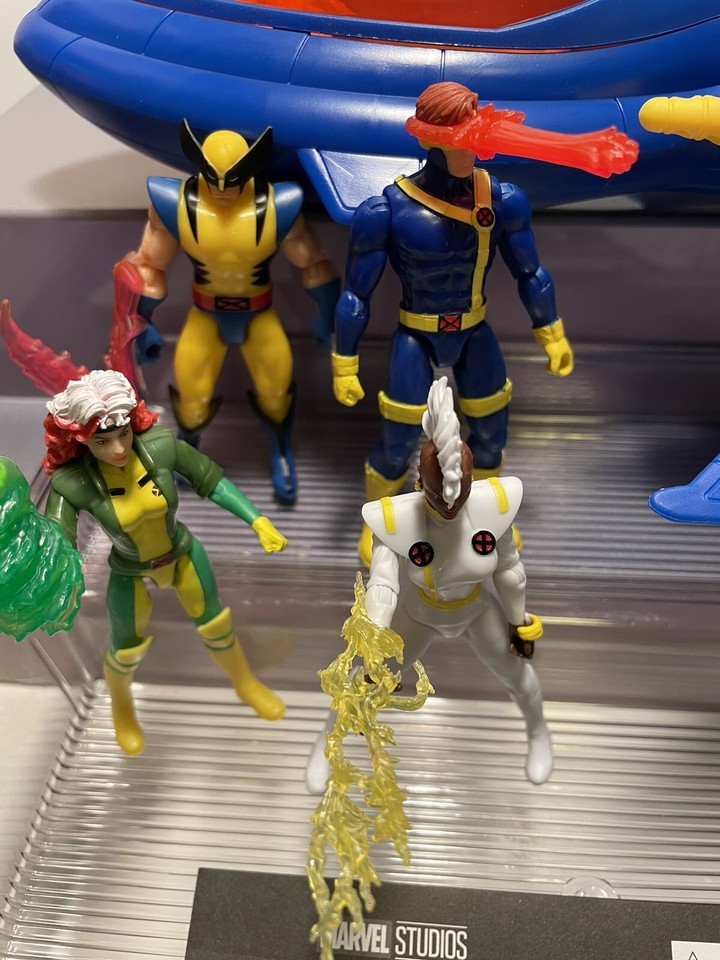 X-Men 97’ Team Jet w/Storm, Cyclops, Wolverine AND Rogue. 4 Figs! | eBay