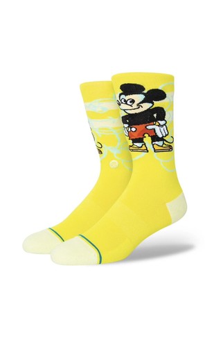 Stance Disney Mickey Dillon Froelich Crew Socks - Lime SIZE L (9-13) | eBay