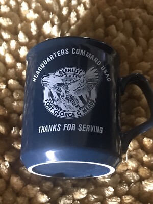 Headquarters Command USAG Re Enlist Fort George Meade Mug | eBay