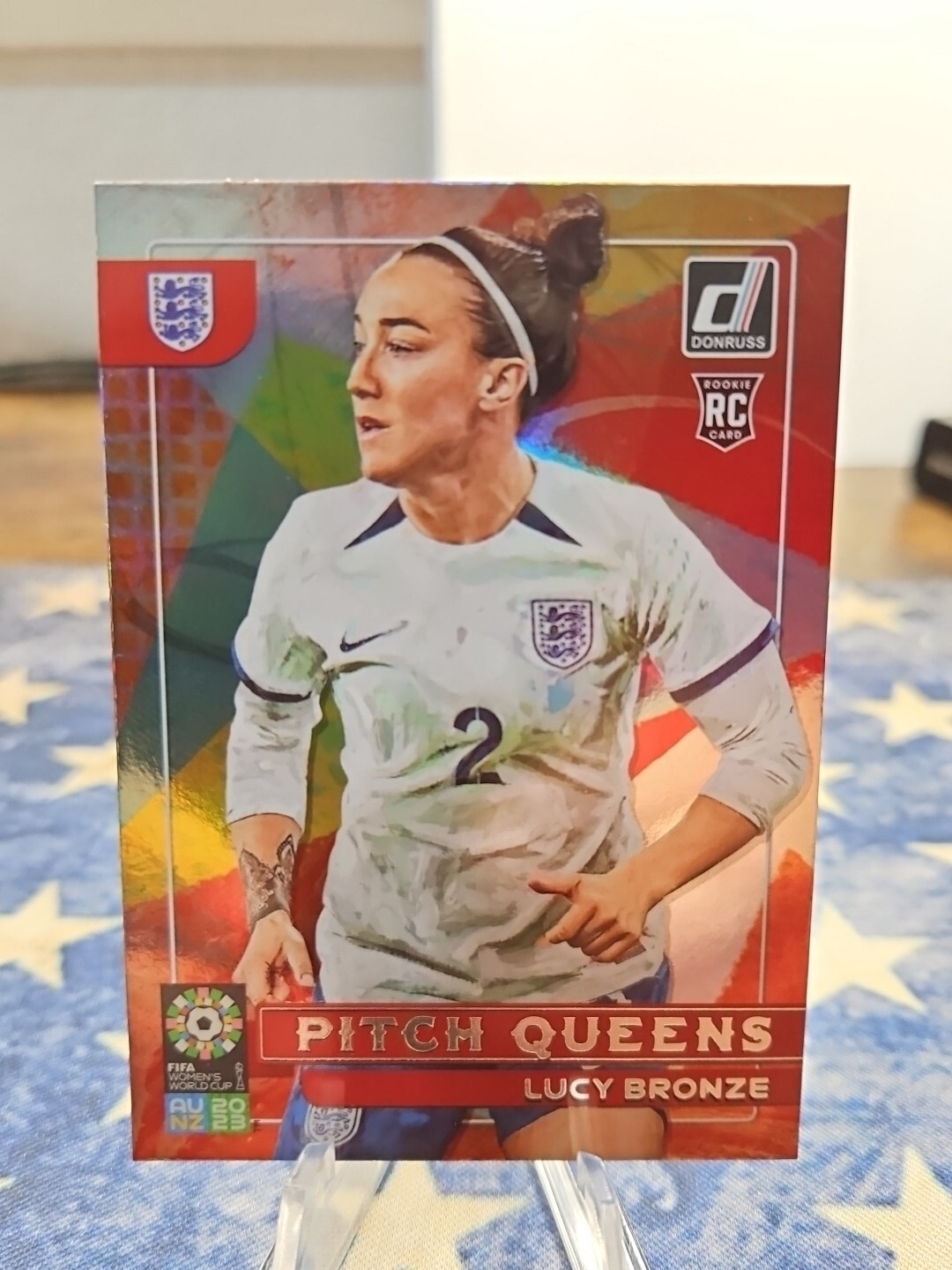 Lucy Bronze 2023 Donruss FIFA Women's World Cup Pitch Queens #8 England ...