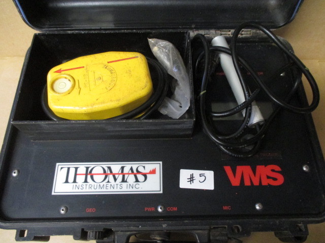 Thomas Instruments VMS-100S Blast Monitoring Seismograph Used (#5) | eBay