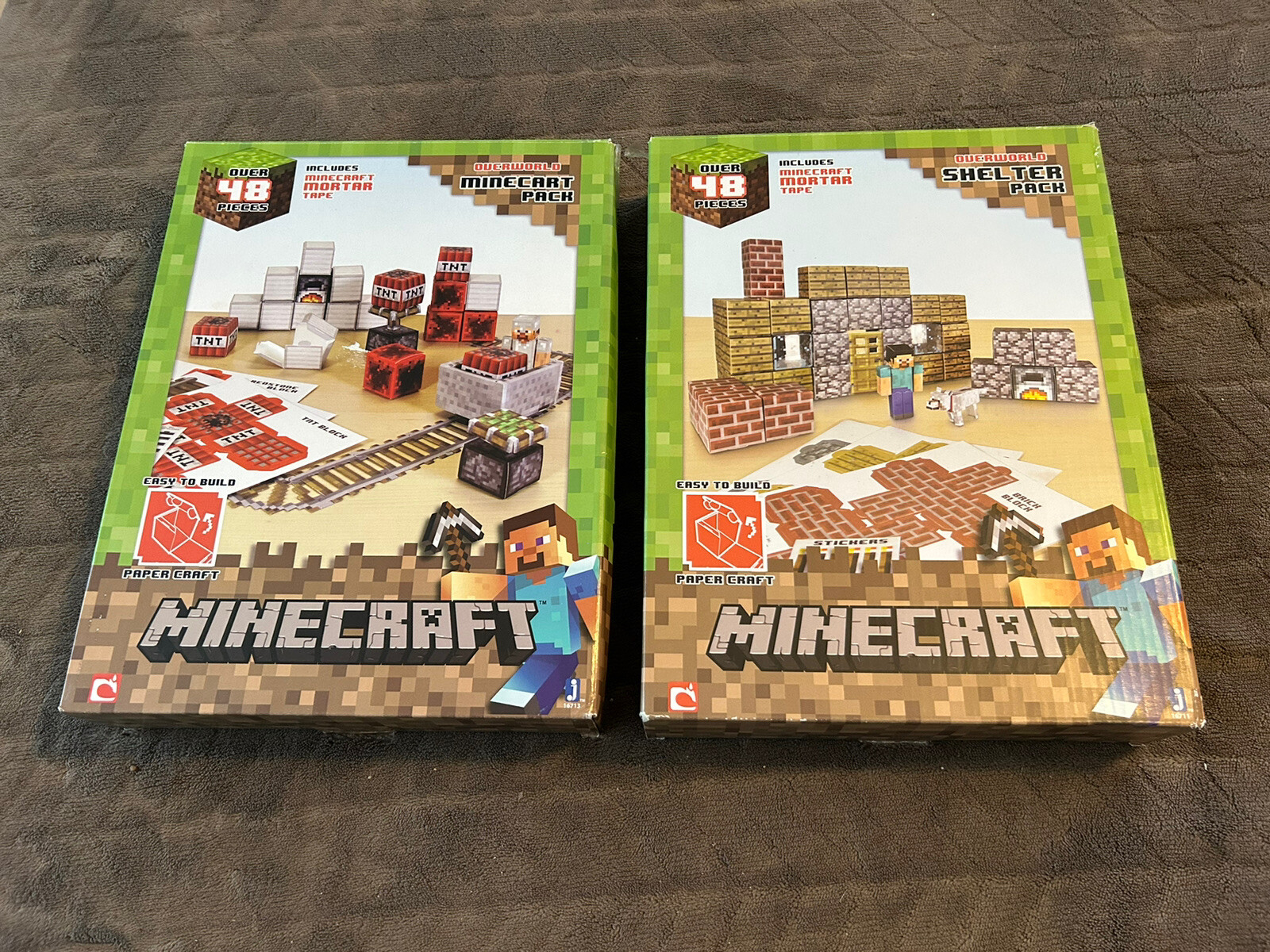 Minecraft Papercraft Steve Girl