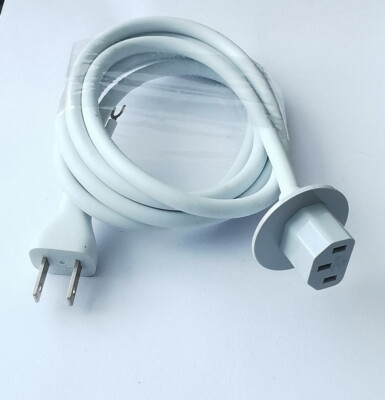 2Pin US/JP Plug Extension Cable Cord A1418 A1419 for Apple iMac 2012 ...
