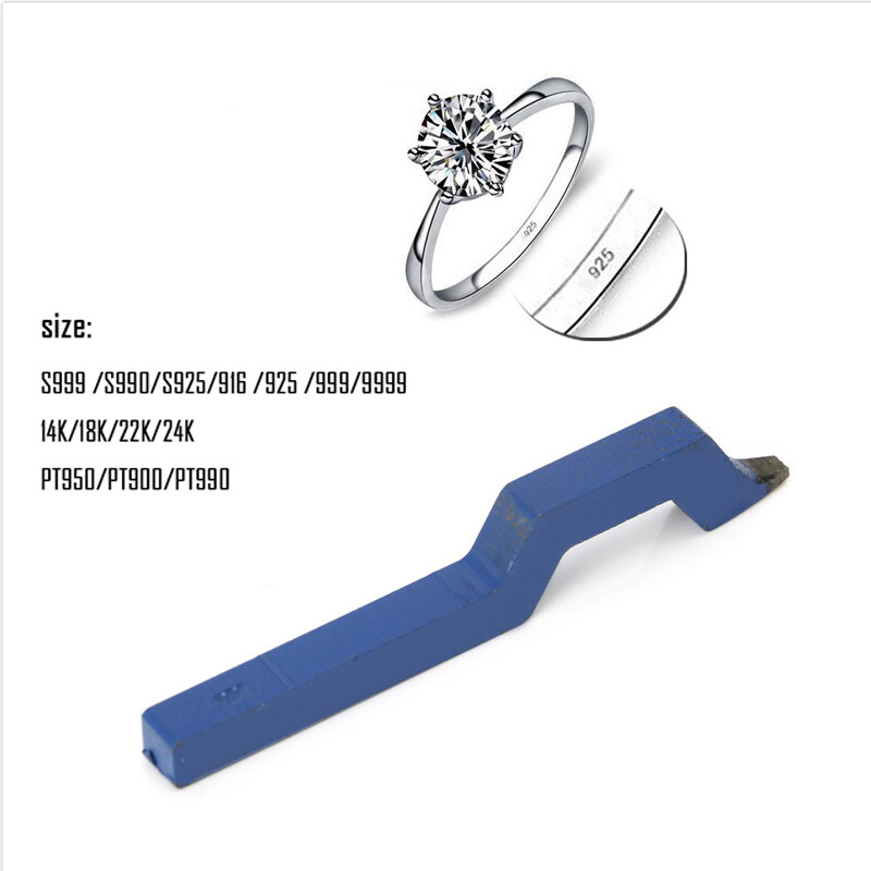 Steel Punch Stamp Rings Bracelet Sterling Silver Watch Jewelry Marking ...