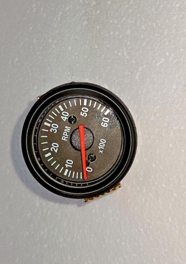 2 1/16" 52mm Electronic Tachometer vdo type 33395 Cockpit International ...