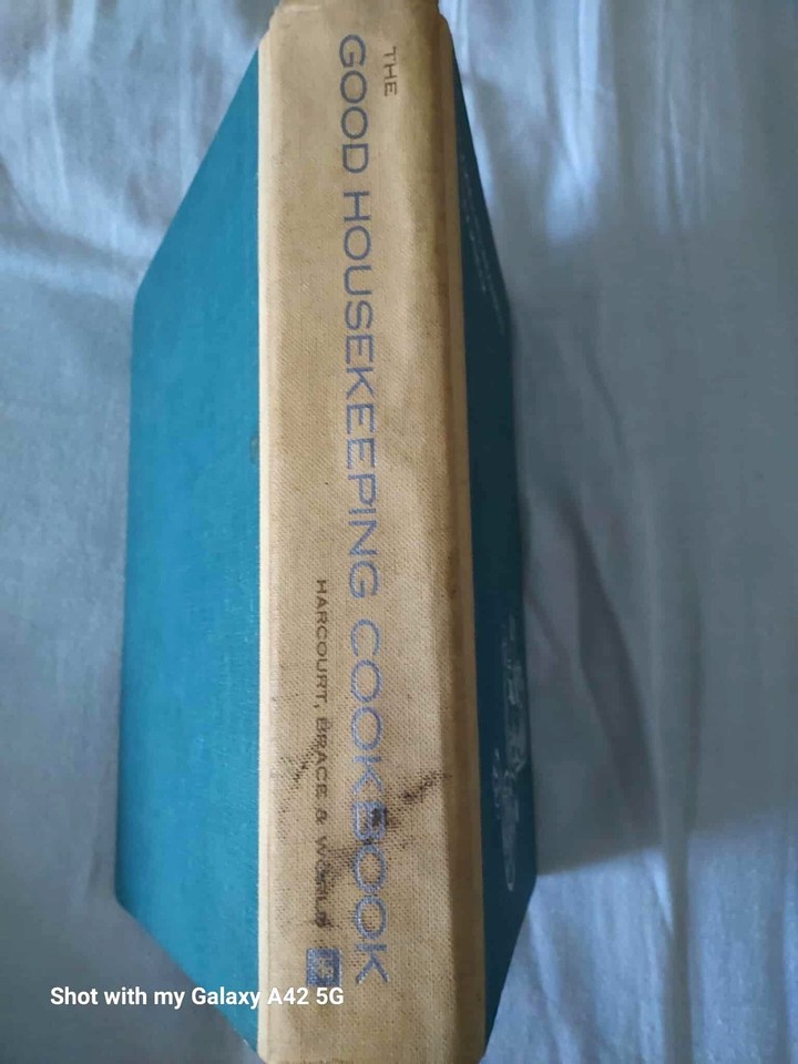 VINTAGE 1963 GOOD HOUSEKEEPING HARDCOVER COOKBOOK | eBay
