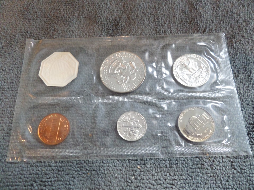 1964-P US Mint Proof Set With COA 90% Silver 1st Kennedy Half Dollar | eBay