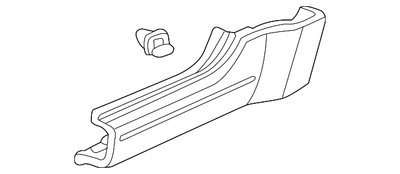 Genuine Honda Rear Rocker Molding 71950-SCV-A90ZB | eBay