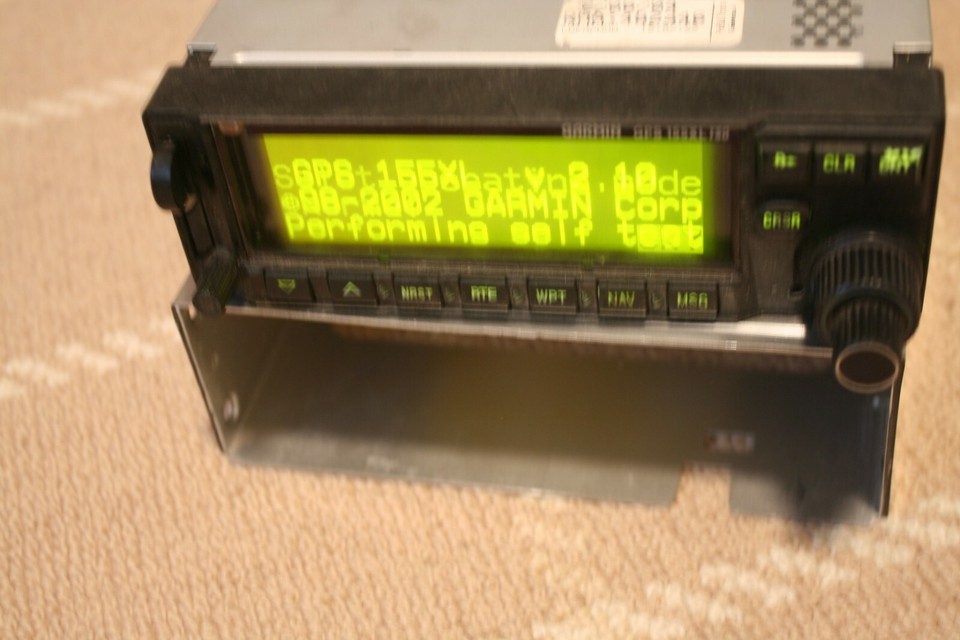 GARMIN GPS 155XL tso w tray and data card | eBay