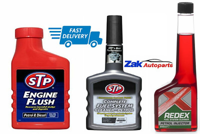 3 Pack STP Engine Flush + STP Complete Fuel System Cleaner+Redex Fuel Treatment | eBay UK