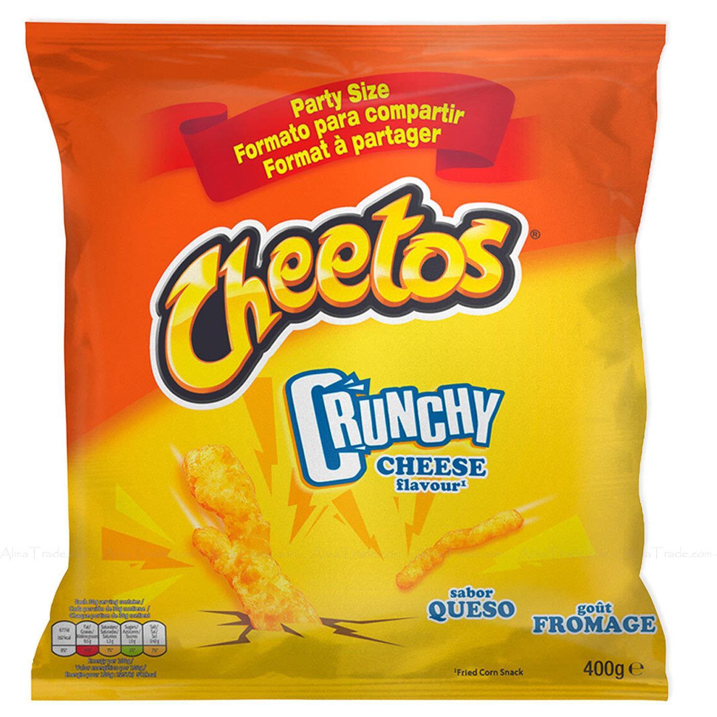 Cheetos Crunchy Cheese Crisps Fried Corn Snacks Walkers Chips - Pack of ...