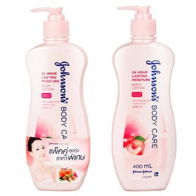 4X Johnson's Body Care 24Hr Lasting Moisture Body Lotion VitaminE 400ML ...