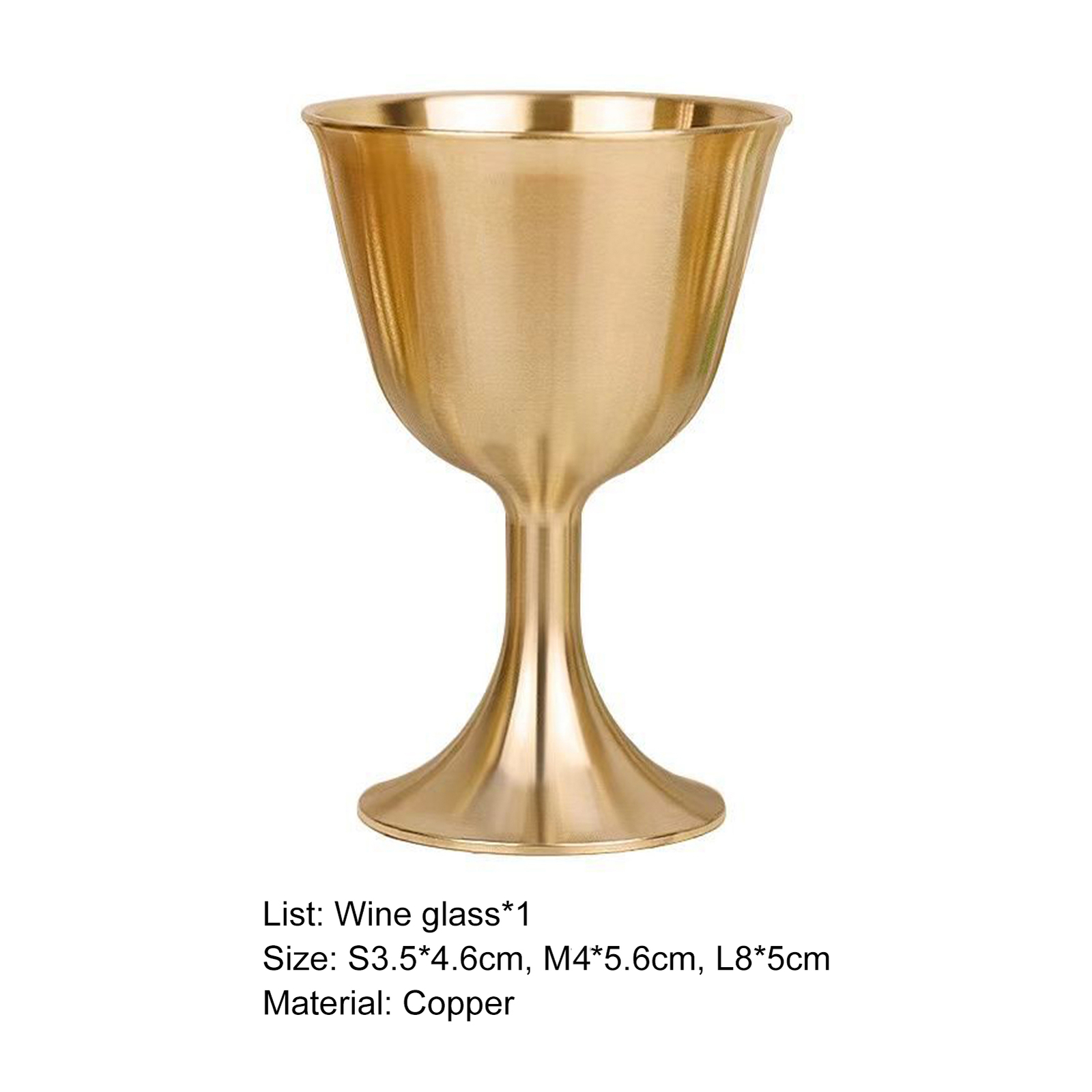 Wine Goblet Durable Easy Use Polishing Lightweight Wine Goblet Cup ...