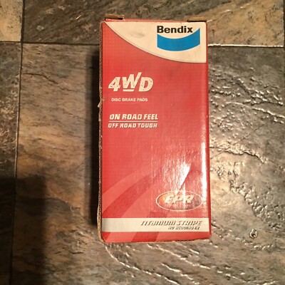 Bendix 4x4 Brake Pad Set Front DB409 -4WD fits Ford Raider, courier and ...