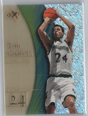 1997-98 E-X2001 Minnesota Timberwolves Basketball Card #50 Tom ...