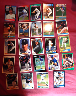 Jack Morris Baseball Card Lot (24) Detroit Tigers EXMT-NM | eBay