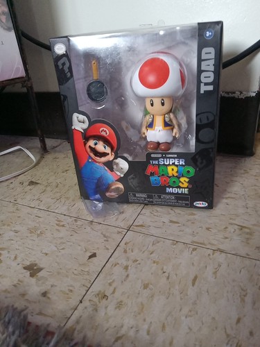 Nintendo The Super Mario Bros. Movie Toad Figure with Frying Pan SEALED ...