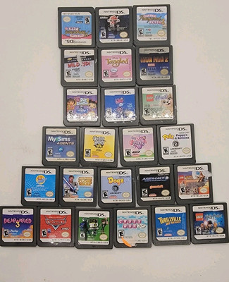 Lot of 24 Nintendo DS Games - Cartridges Only - Tested | eBay
