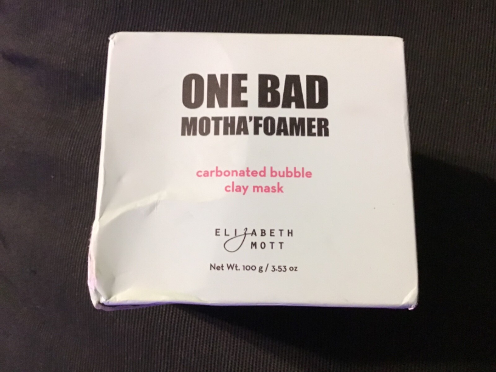 Elizabeth Mott Masks Carbonated Bubble Clay Cruelty One Bad Motha ...