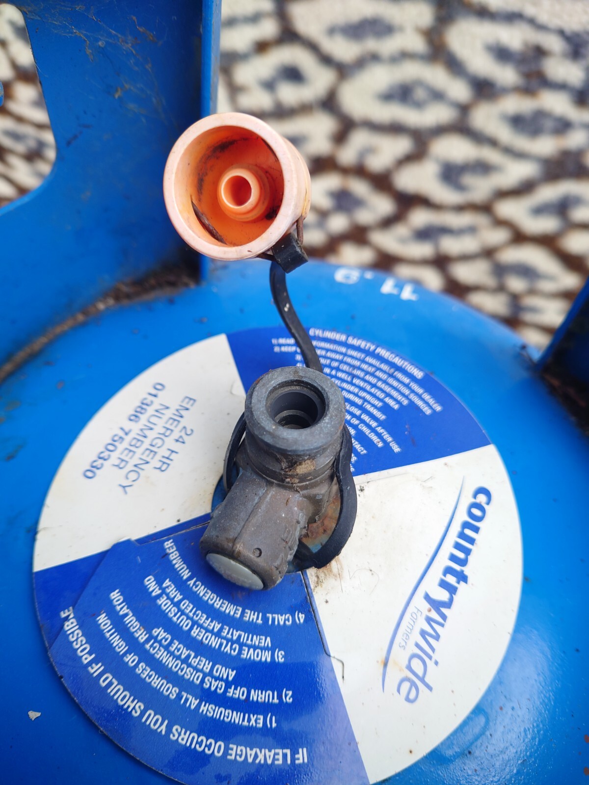 Blue 13Kg Countrywide FLOGAS Butane Gas Bottle - Empty | eBay UK