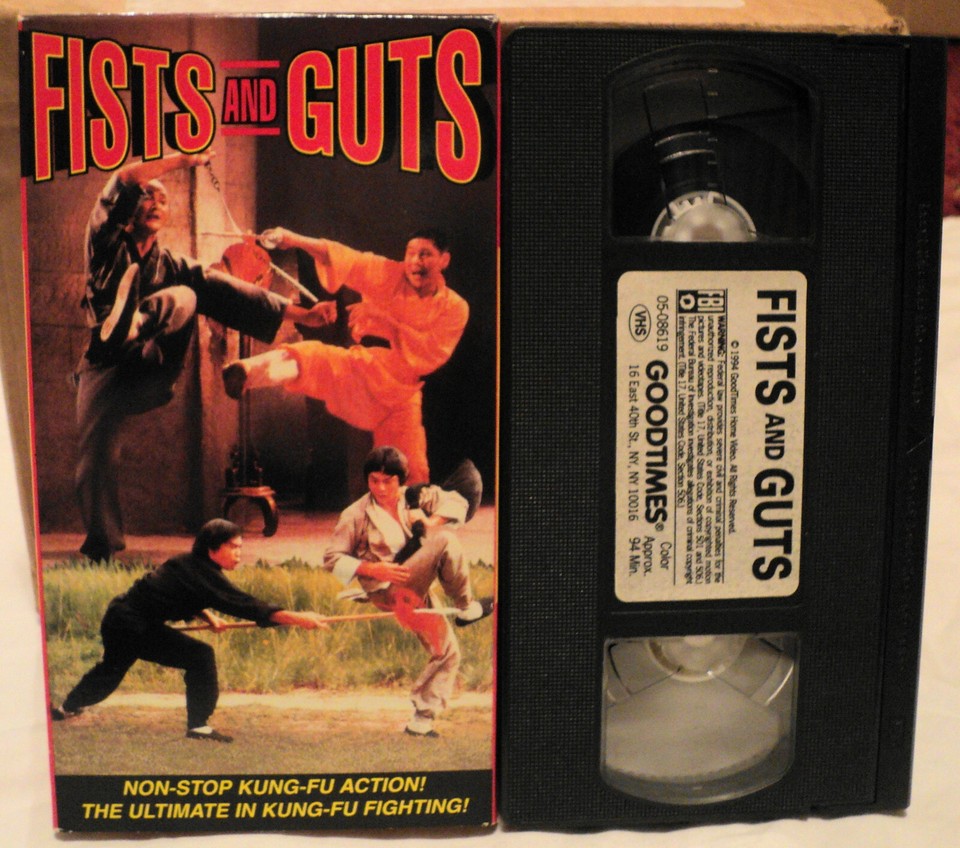 Vintage Fists And Guts Karate Kung Fu Martial Art VHS | eBay