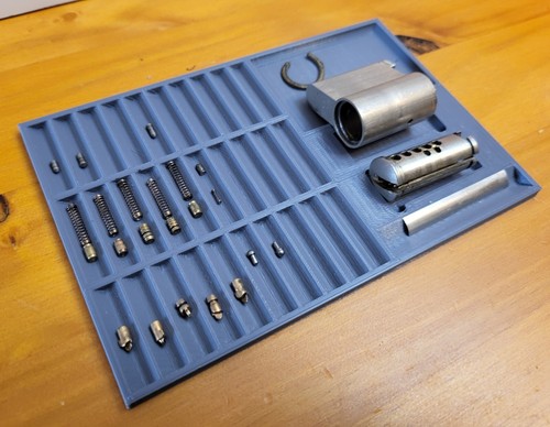 High pin Count Mega Lock Pinning Tray - Locksmith/Locksport - Multiple ...