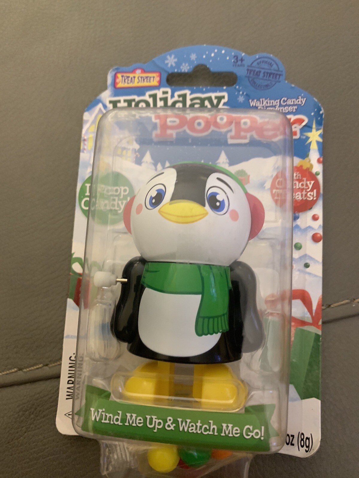 Holiday Candy Pooper Penguin Walking Candy Dispenser, FUN GIFT, FREE ...