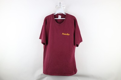 Vintage 90s Mens Size XL Faded Spell Out PowerBar Short Sleeve T-Shirt ...