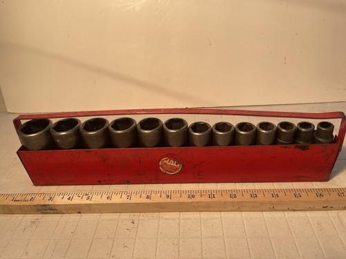 Vintage Mac Deep Impact Sockets Set Of 13 With Case | eBay