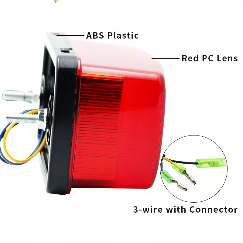 Taillight Brake Light LED For Yamaha TT500 TY250 TT250 IT250 MX175 ...