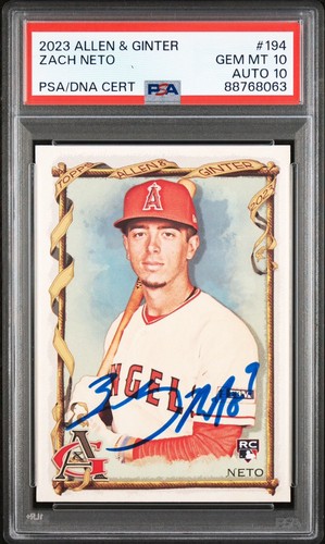 2023 Topps Allen & Ginter - Zach Neto #194 (RC) for sale online | eBay