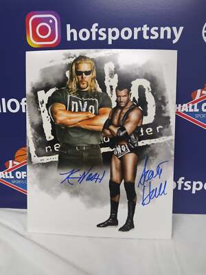 KEVIN NASH / SCOTT HALL SIGNED NWO 8X10 PHOTO (A)- JSA COA | eBay