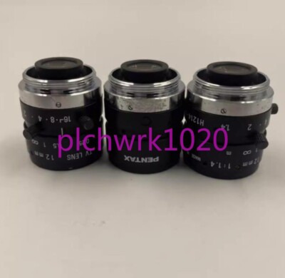 1 PCS H1214-M Industrial C-port Fixed Lens 12mm 1:1.4 good #F11 | eBay.de