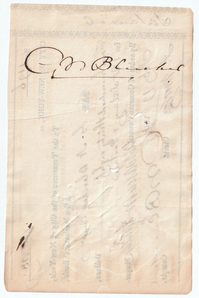 Document 1821 Signed Mayors - Jacob Morton, Marshal at Washington ...