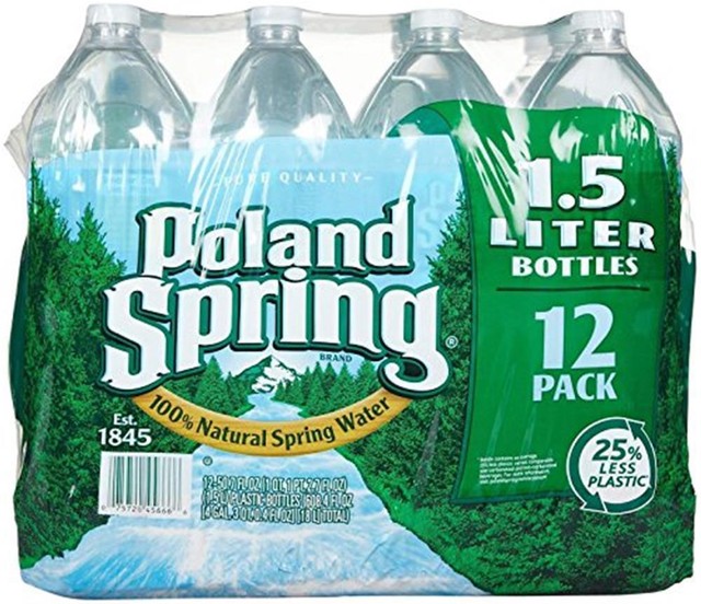 Poland Springs Original Spring Water 50.7 Ounce 12 per Case. | eBay