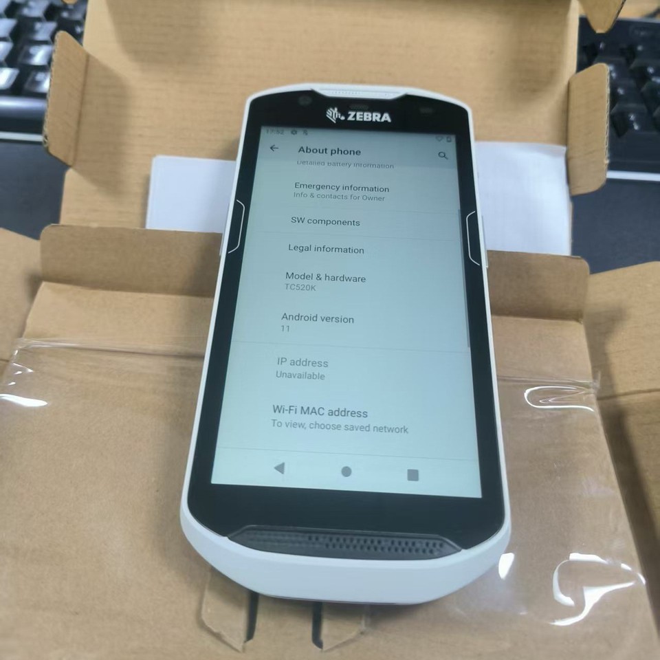 Zebra TC520 Android GMS Mobile Touch Computer Barcode Scanner TC520K ...