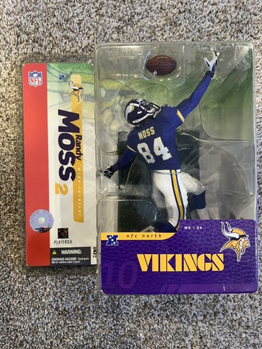 Randy Moss McFarlane NFL Series 10 Minnesota Vikings Action Figure NEW ...