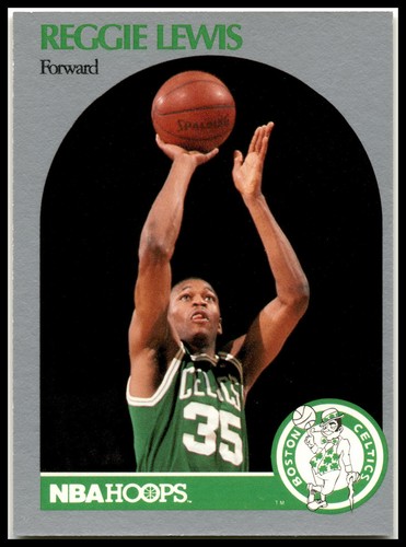 Reggie Lewis #43 1990 NBA Hoops Celtics B0138A | eBay