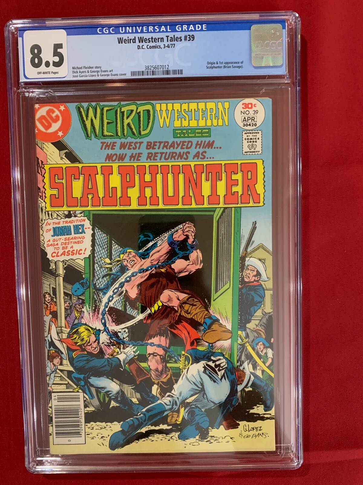 Weird Western Tales #39 CGC 8.5 1st Appearance and origin of ...