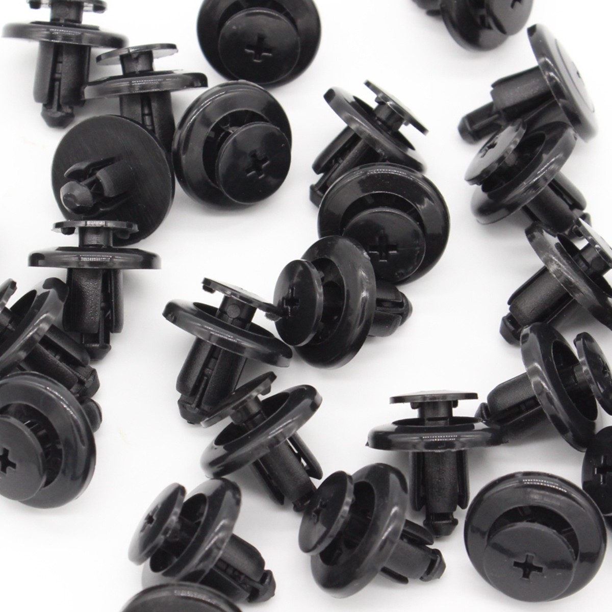 30 Nylon Clip Mud Guard Fender Liner Push Retainer (20x9x8mm) For Mazda ...