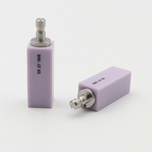 5pcs B40 Dental Glass Ceramic Blocks Emax Lithium Dislicate CAD Block ...