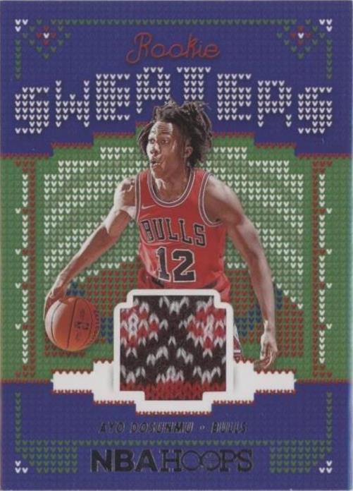 2021-22 Panini NBA Hoops - Rookie Sweaters Ayo Dosunmu #RSW-AD (MEM, RC ...