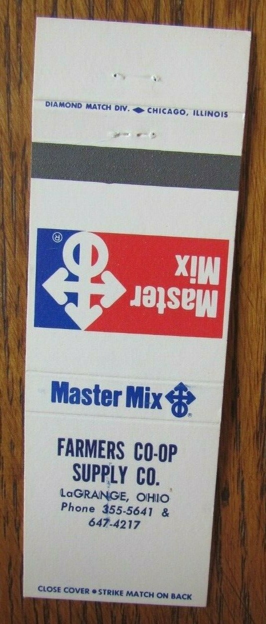FARM RELATED: MASTER MIX FEEDS (FARMERS CO-OP) (LAGRANGE, OHIO ...