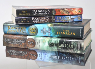 Ranger's Apprentice Books John Flanagan Lot of 5 SB/HD Brotherband ...