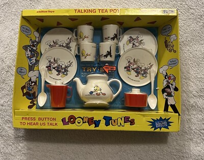 Brand New Vintage 1995 Looney Tunes Talking Tea Pot | eBay