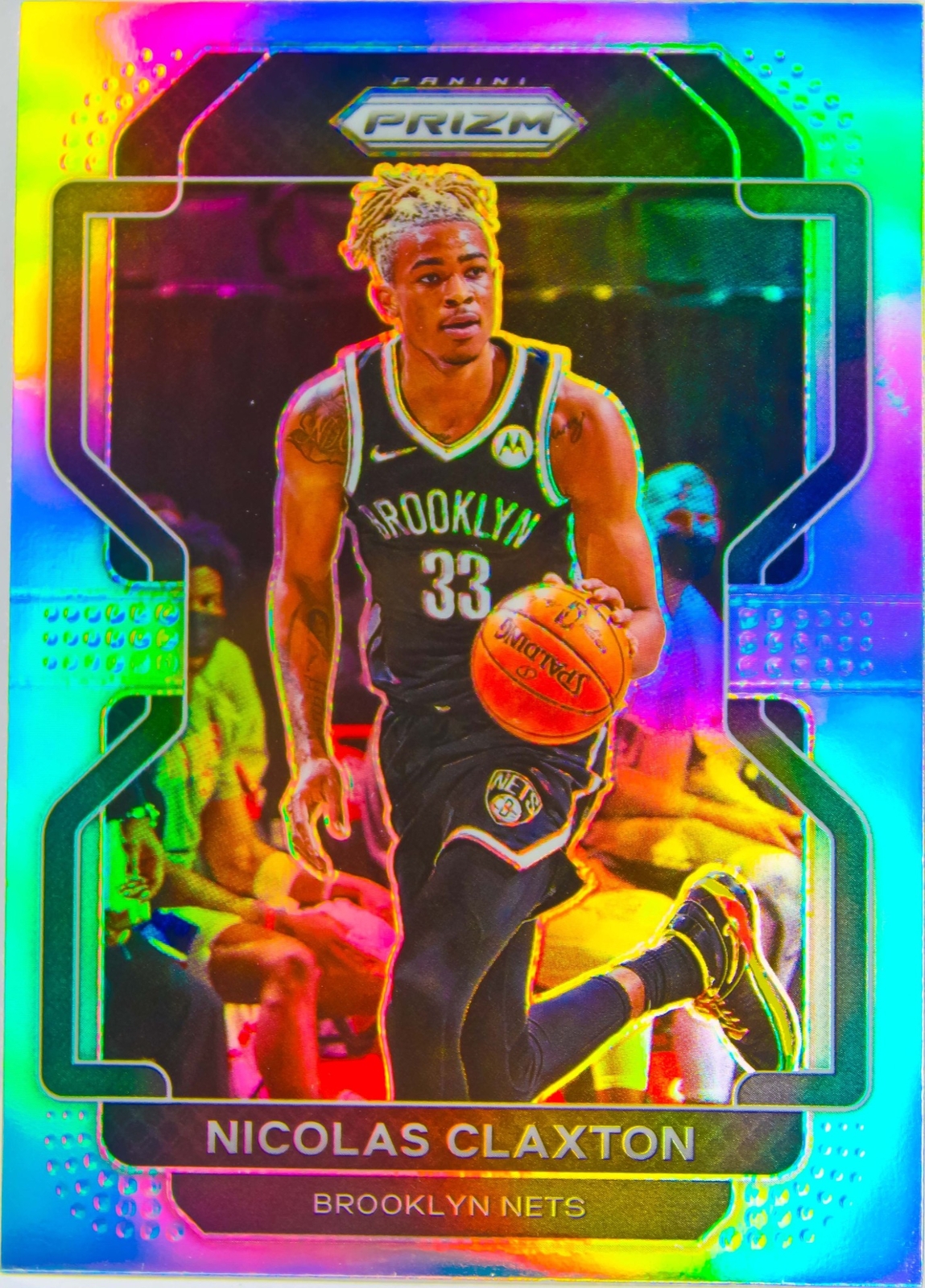 Nicolas Claxton 2021-22 Panini Prizm Basketball Silver Prizm Refractor ...