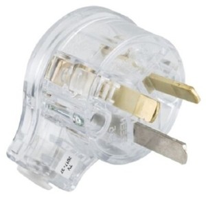 Clipsal REWIREABLE PLUG 10A 230V 3-Pin Safety, Angled Side Entry ...
