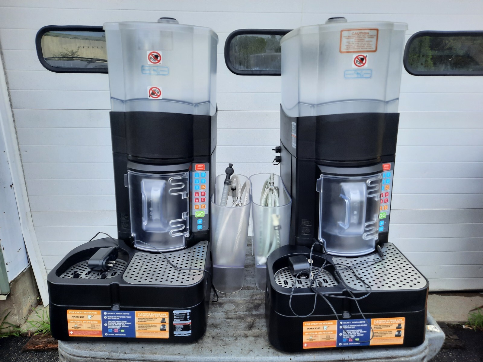 2- Taylor SB25 Magnablend Frozen Drink Margaritta Slushie Blender ...