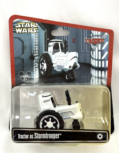 Disney Parks Star Wars Pixar Cars Tractor As Stormtrooper Action Figure ...